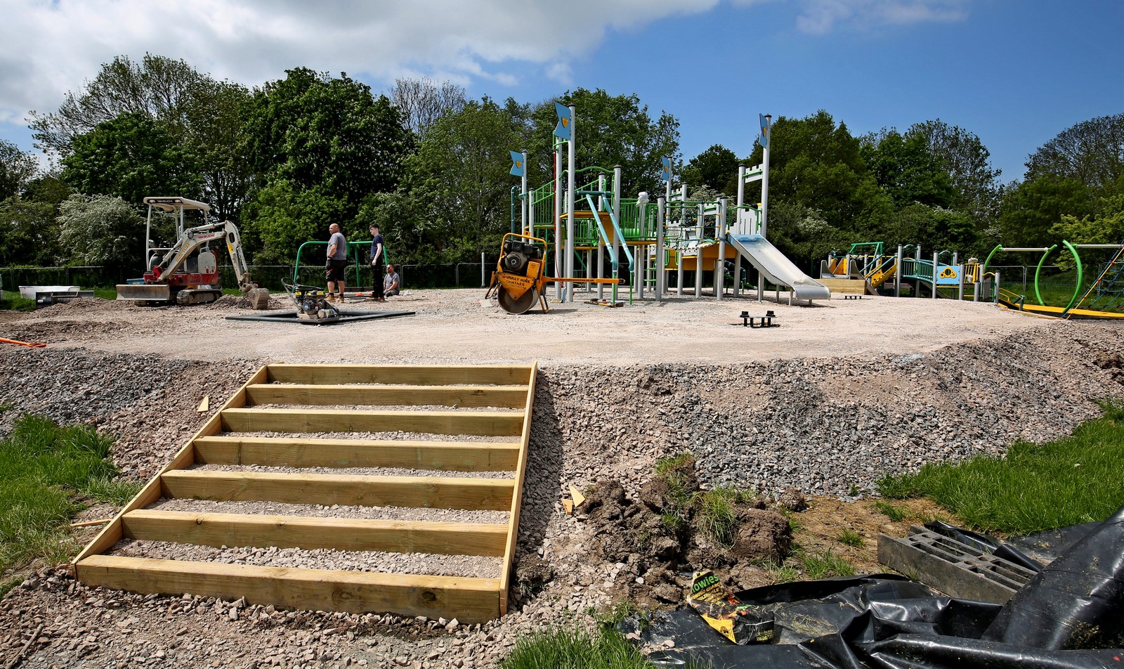 New photos of Castle Batch play area - Weston-super-Mare Town Council