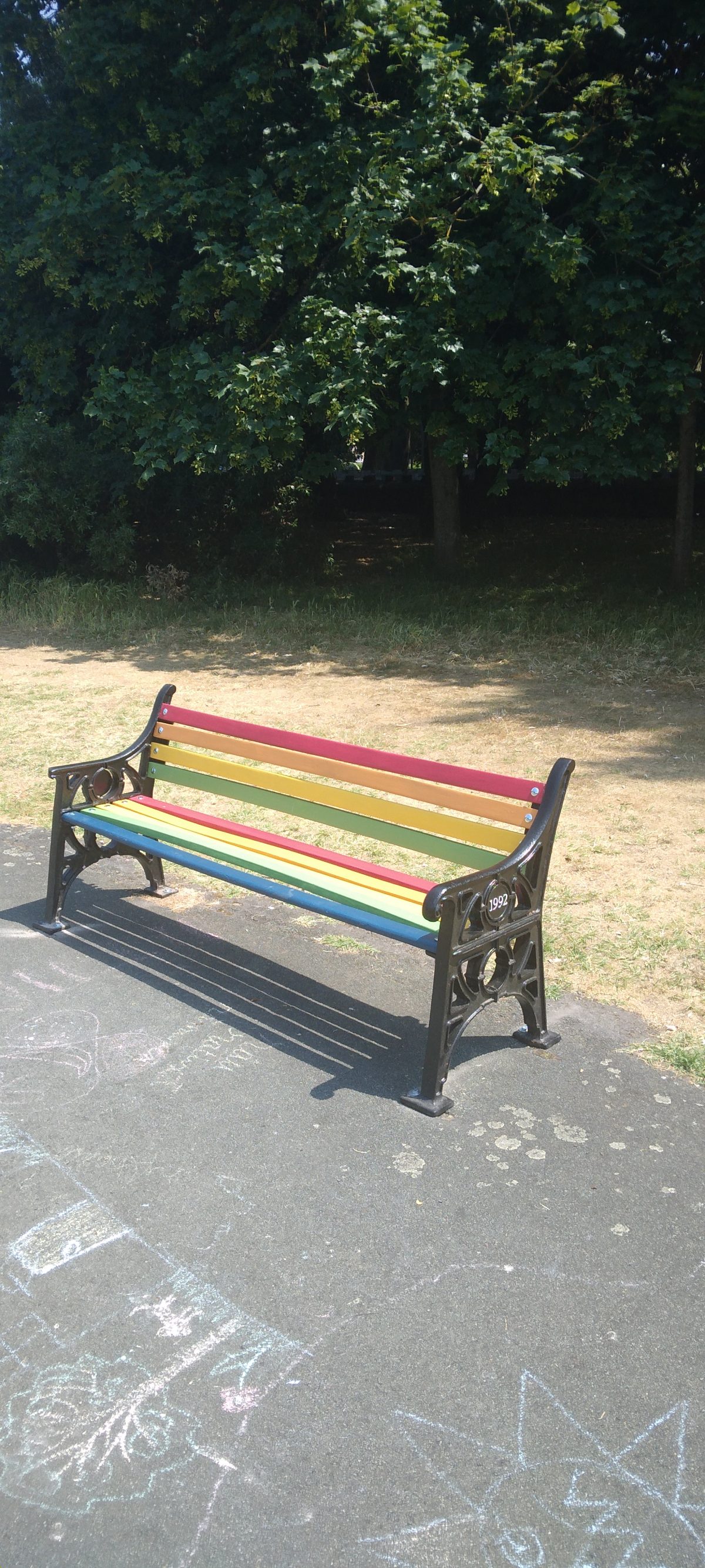 Rainbow Chat Benches: Combating Loneliness and Celebrating Pride Month ...