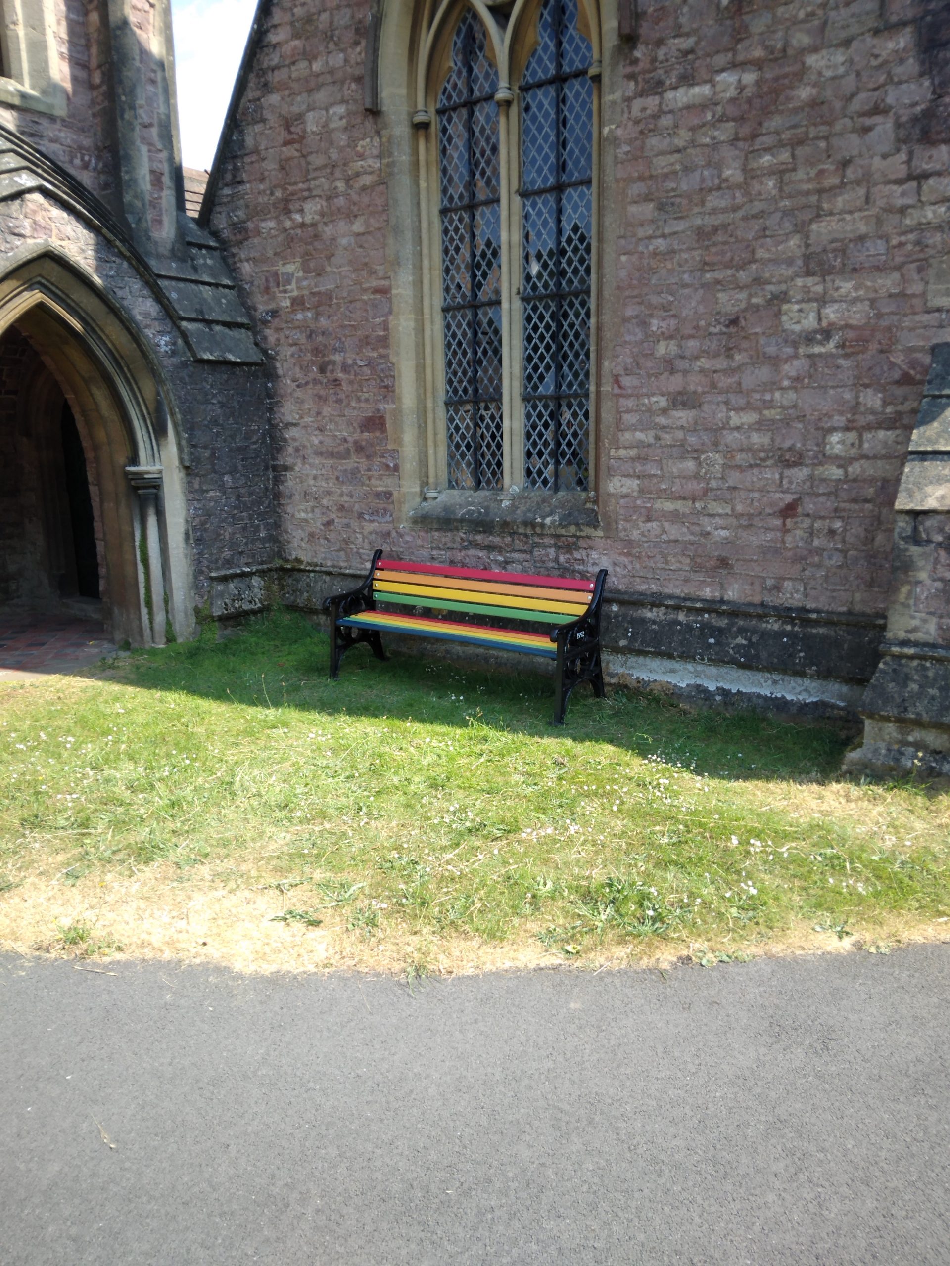 Rainbow Chat Benches: Combating Loneliness and Celebrating Pride Month ...